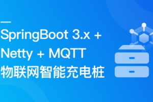SpringBoot 3.x + Netty + MQTT 实战物联网智能充电桩|完结